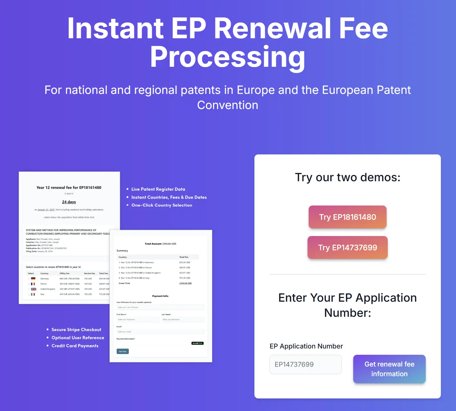 Patalytica | IP Analytics and Payments Platform